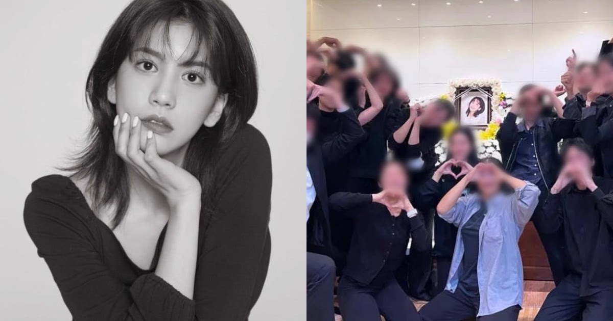 La raison déchirante pour laquelle tout le monde "sourit" à la veillée ...