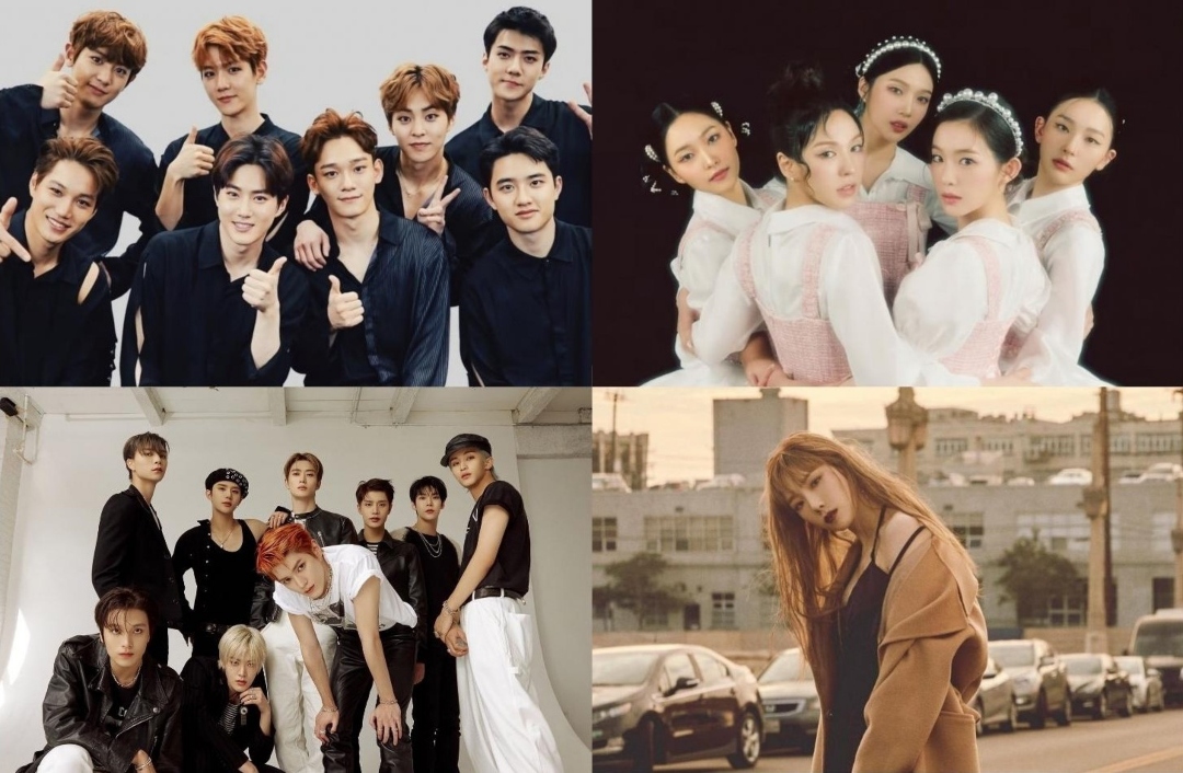 10 artistes SM Entertainment avec des scènes Stable Live Encore : EXO ...